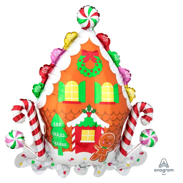 Gingerbread House Balloon — The Party Monster