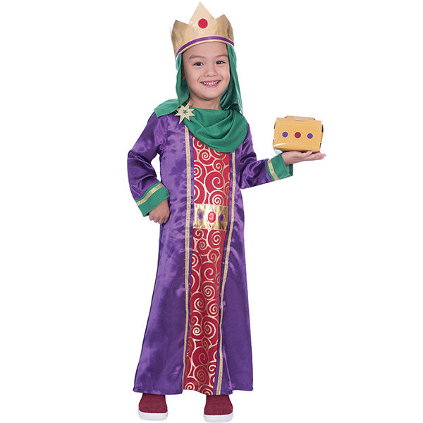 Children's Royalty Costume - King Tunic with Crown & Gift — The Party ...