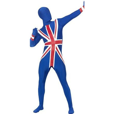 Union Jack Second Skin Suit Costume — The Party Monster
